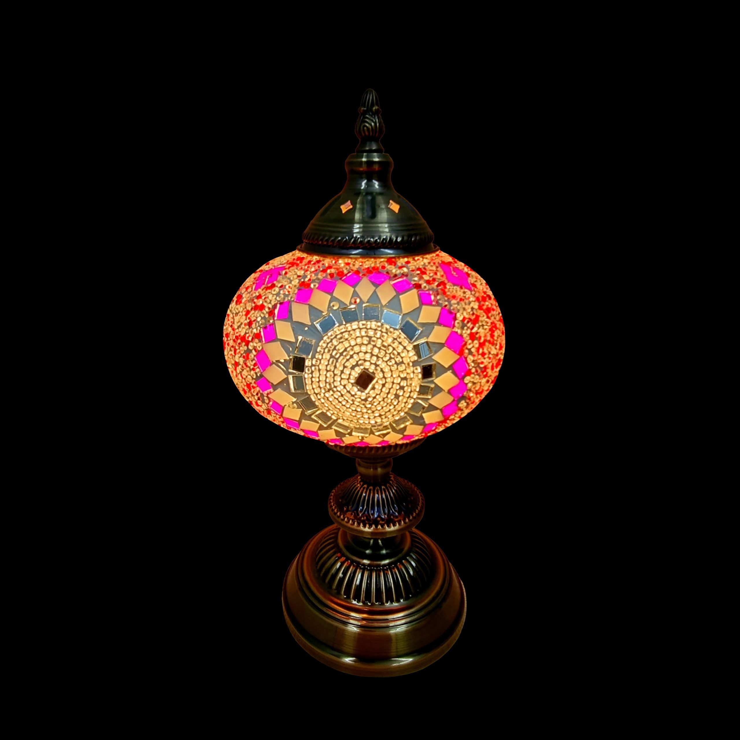 Glass Mosaic Lamp Classic Medium Design Code 17114 SR Creations Glass Mosaic Lamp Classic Medium Design Code 17114 SR Creations